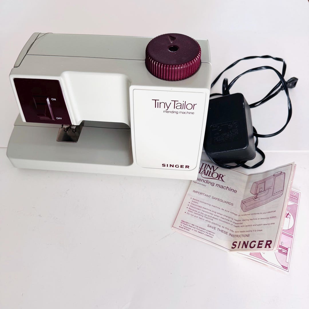 Vintage Singer Tiny Tailor Sewing Machine 1982 Mending Machine for Hem ...