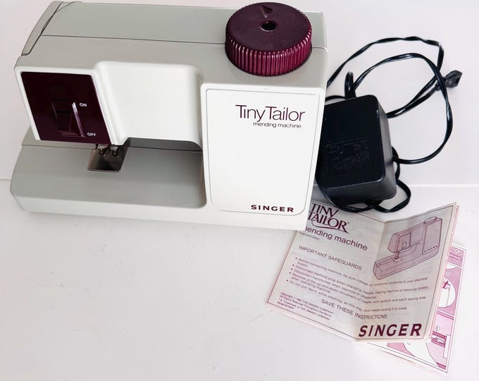 Vintage Singer Tiny Tailor Sewing Machine 1982 Mending Machine for Hem ...