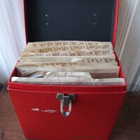 45 Record Box - Etsy