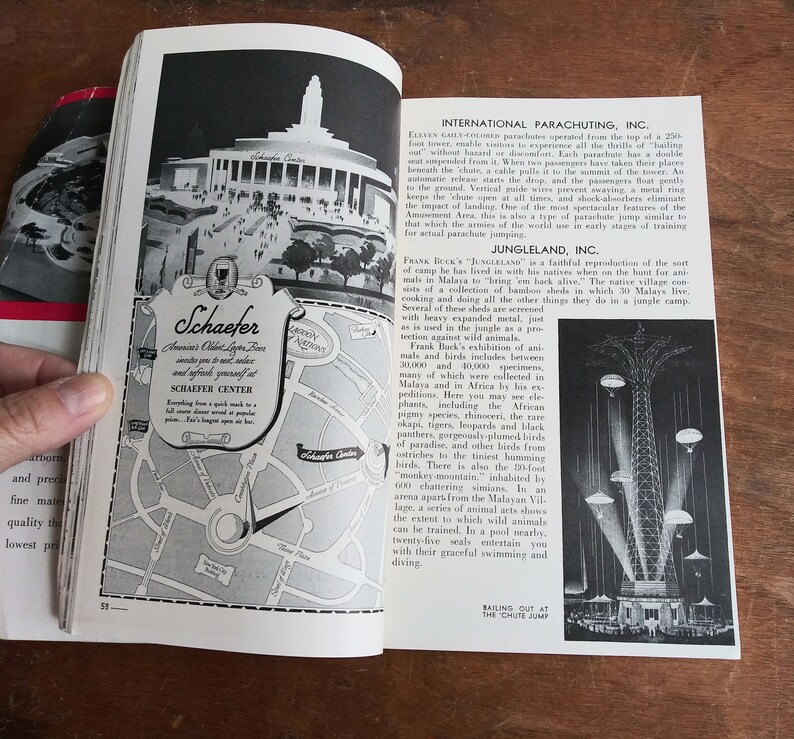 Vintage World's Fair Ephemera – 1930s Guide Book & Photos - Etsy