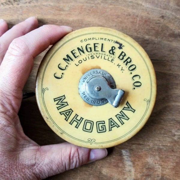 Antique Tape Measure - Etsy