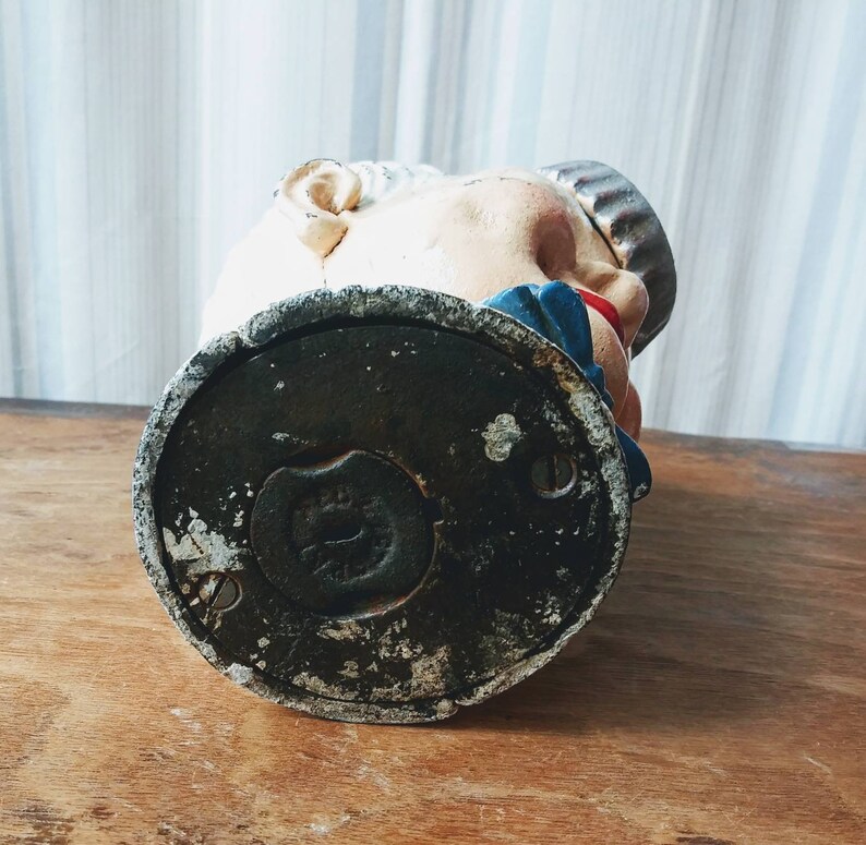 Vintage Cast Iron Coca Cola Bank Sprite Boy Coke Pixie | Etsy