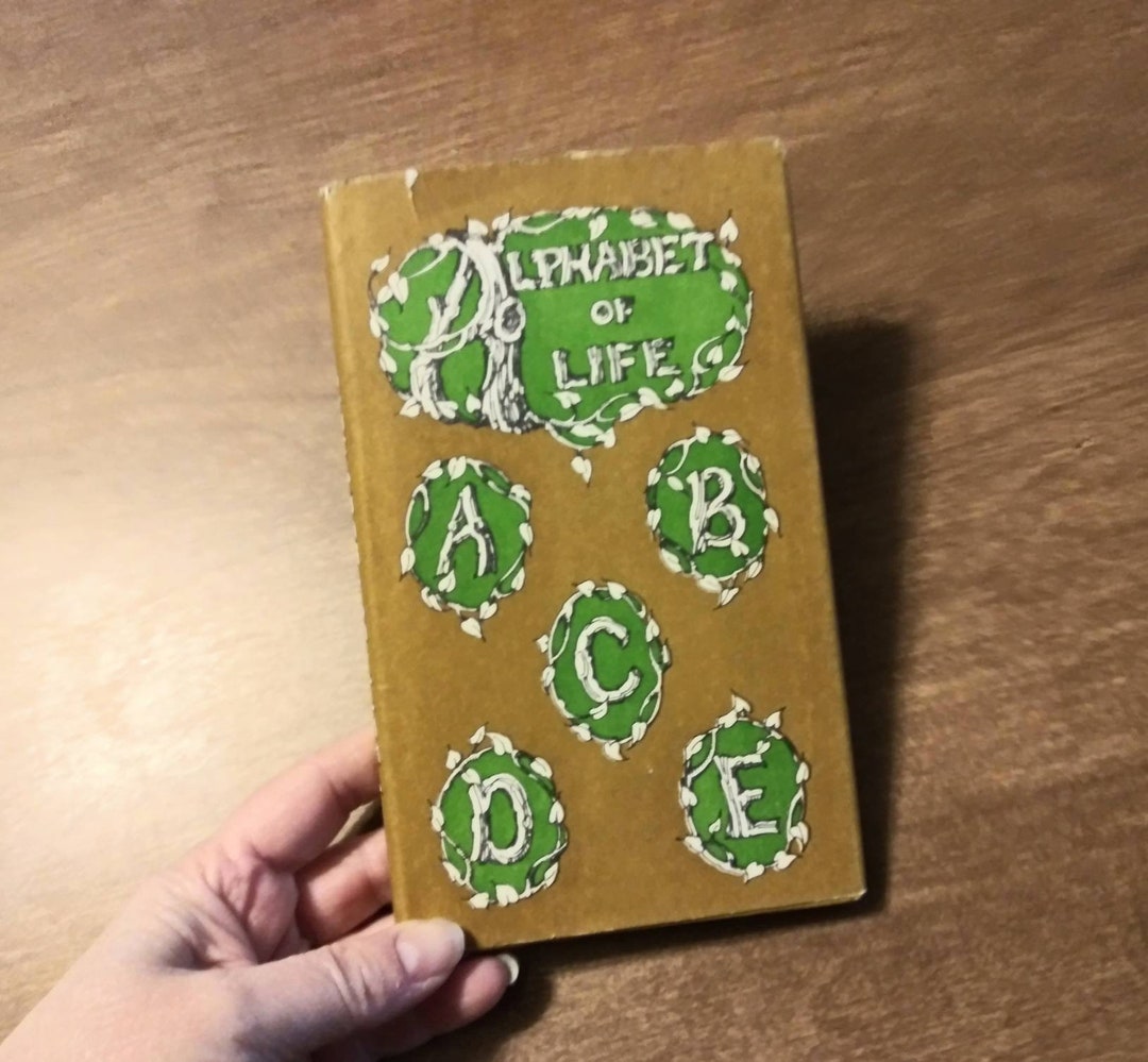 Vintage Book Alphabet of Life 1968 Peter Pauper Press Solar Forst Pat ...