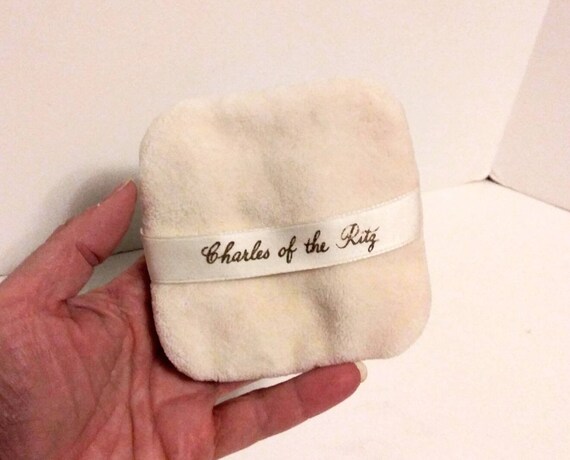 Vintage Charles of the Ritz Powder Puff Bath Powder Puff - Etsy