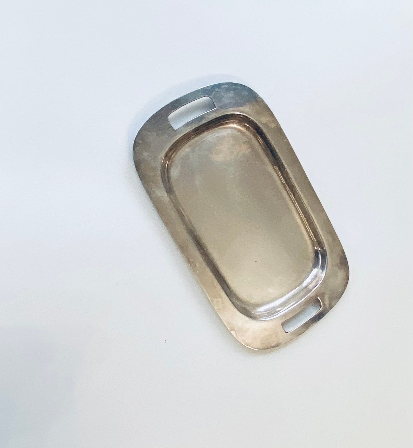 Vintage Small Silver Trays Assorted Oval Rectangle Silver - Etsy