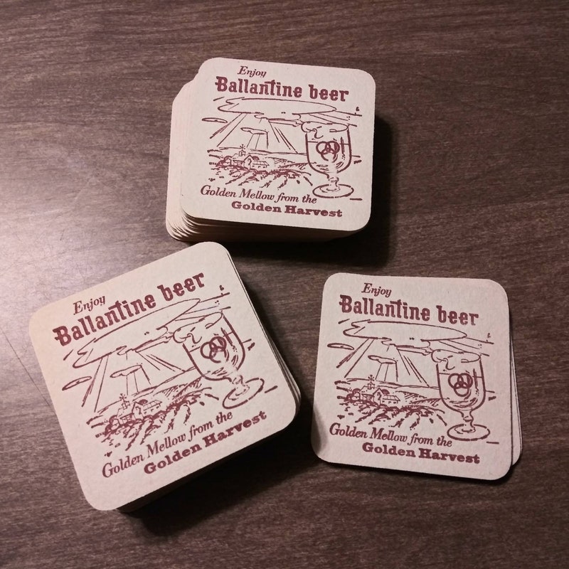 Ballantine Beer - Etsy