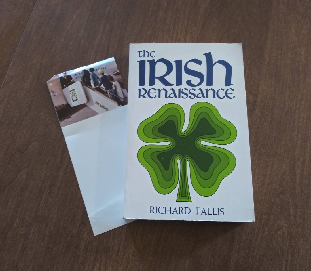 Vintage Book the Irish Renaissance by Richard Fallis 1977 78 Writers ...