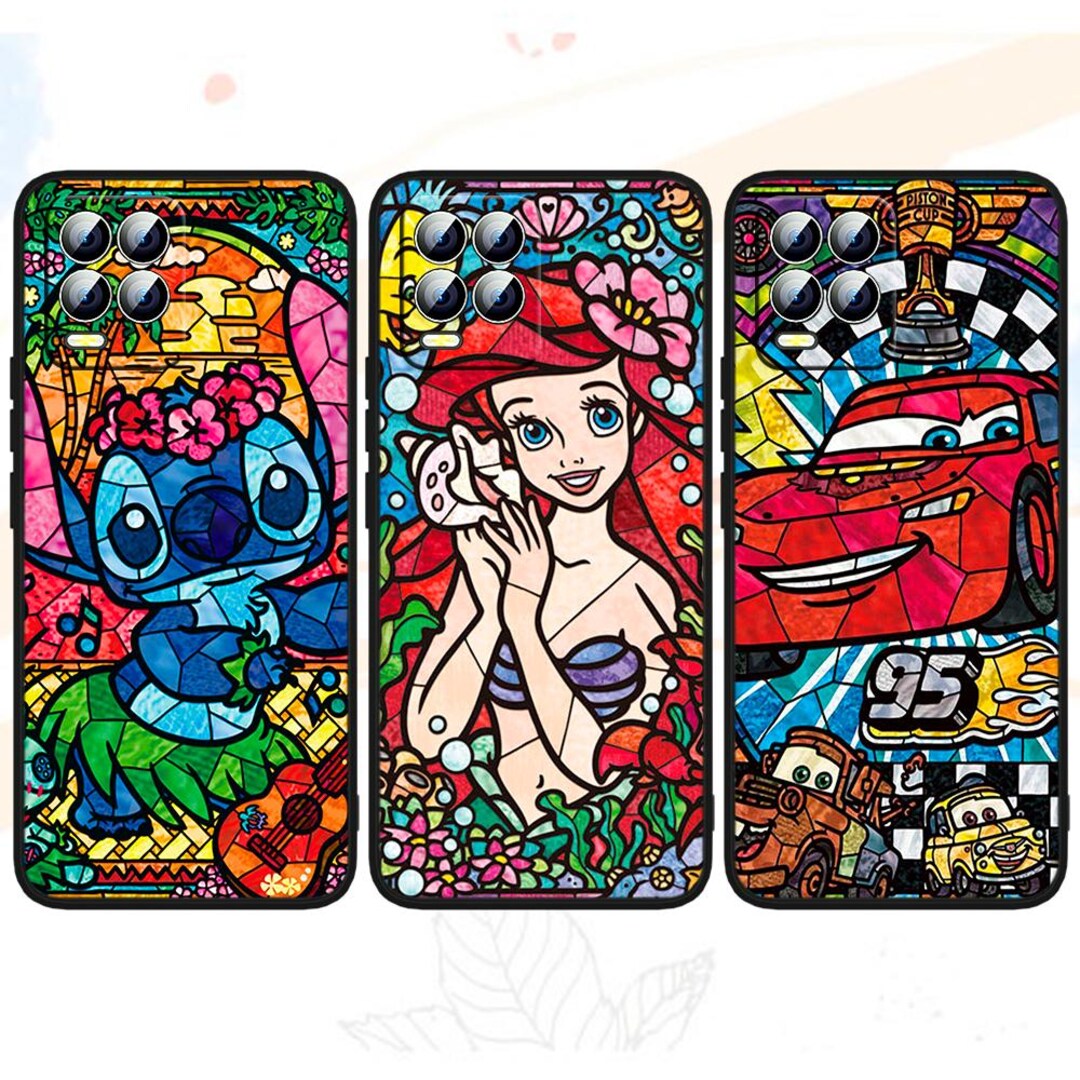 Colorful Mosaic of Beloved Cartoon Characters Phone Case for iPhone ...
