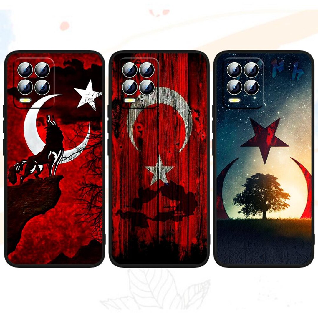 Crescent Star Turkish Pride Custom Phone Case for iPhone & Samsung ...