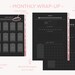 Digital Book Log | Aesthetic Reading Tracker & Journal | Book Review ...