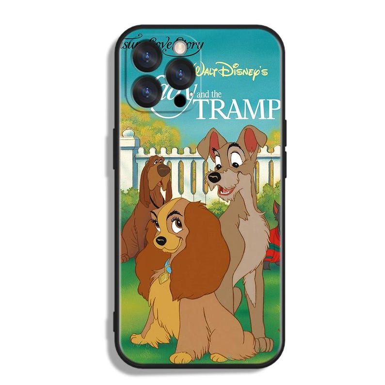 Custom Lady and the Tramp Cartoon Heroes Phone Cases for Iphone ...