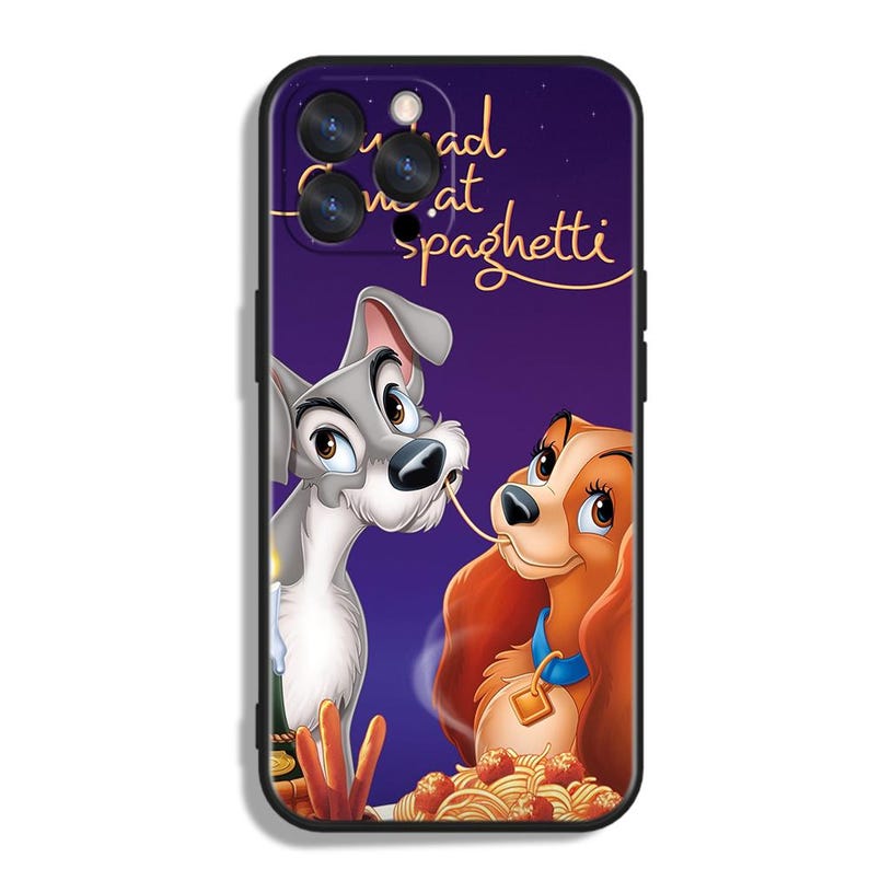 Custom Lady and the Tramp Cartoon Heroes Phone Cases for Iphone ...