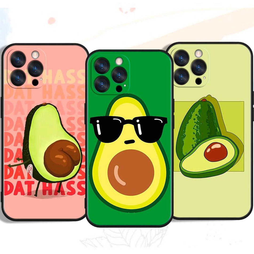 Avocado Mood Green Style Custom Phone Cases for Iphone, Samsung ...