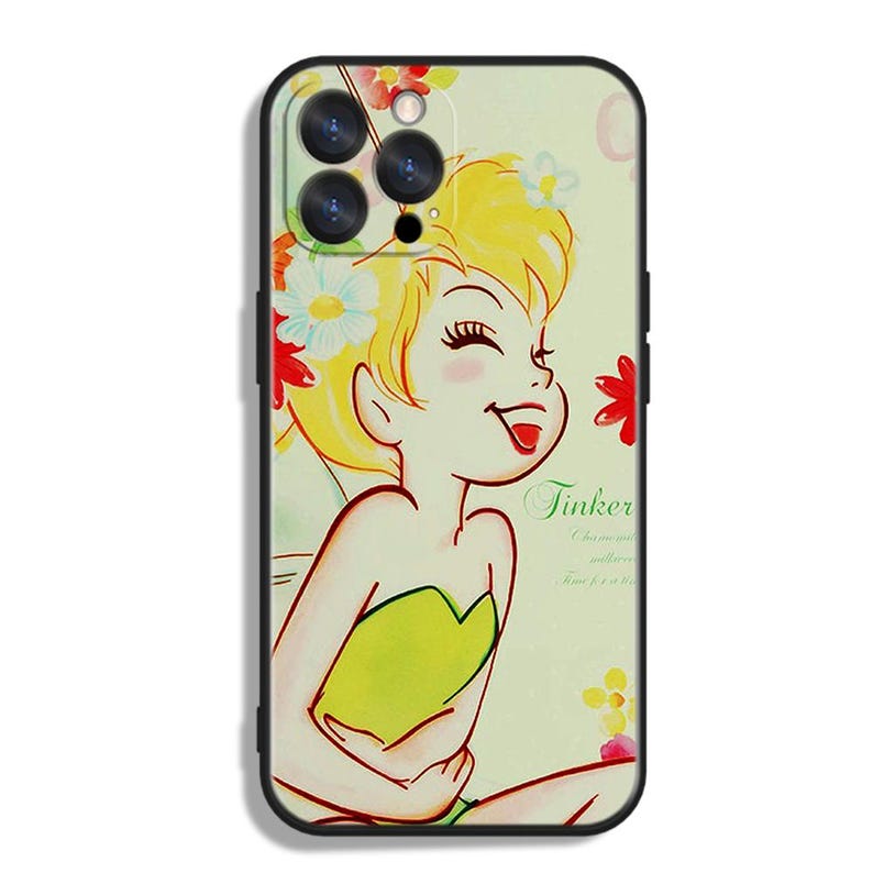 Custom Fairy Tail Tinker Bell Cartoon Phone Cases for Iphone, Samsung ...