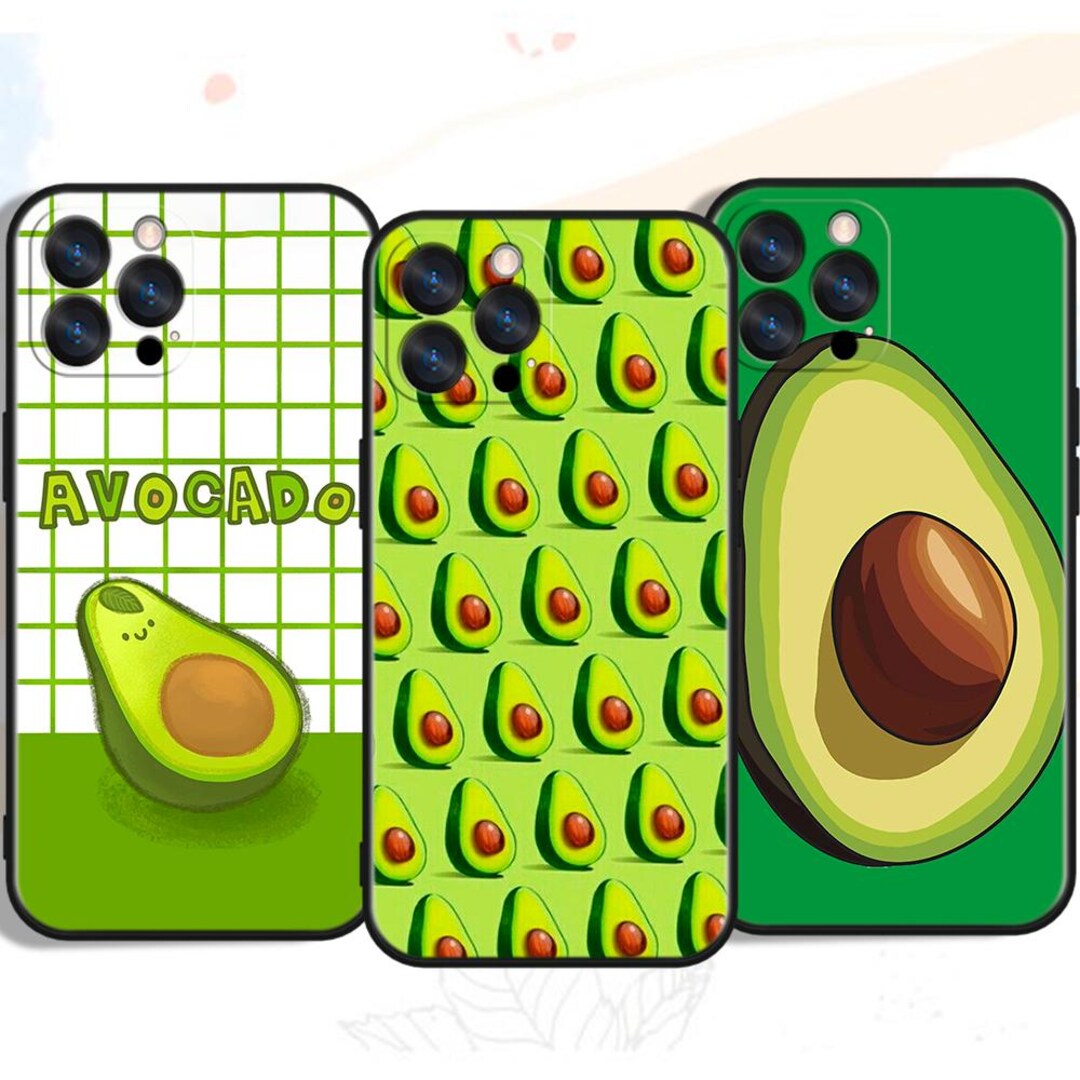 Avocado Aesthetic Fruit Vibe Custom Phone Cases for Iphone, Samsung ...