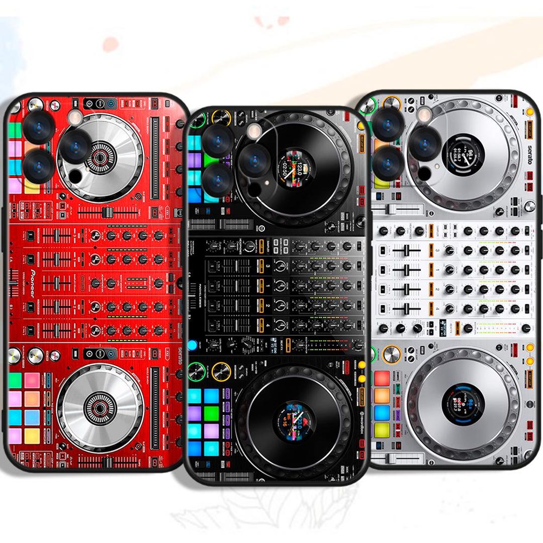 DJ Mixer Music Artwork Custom Phone Cases for Iphone, Samsung & Google ...