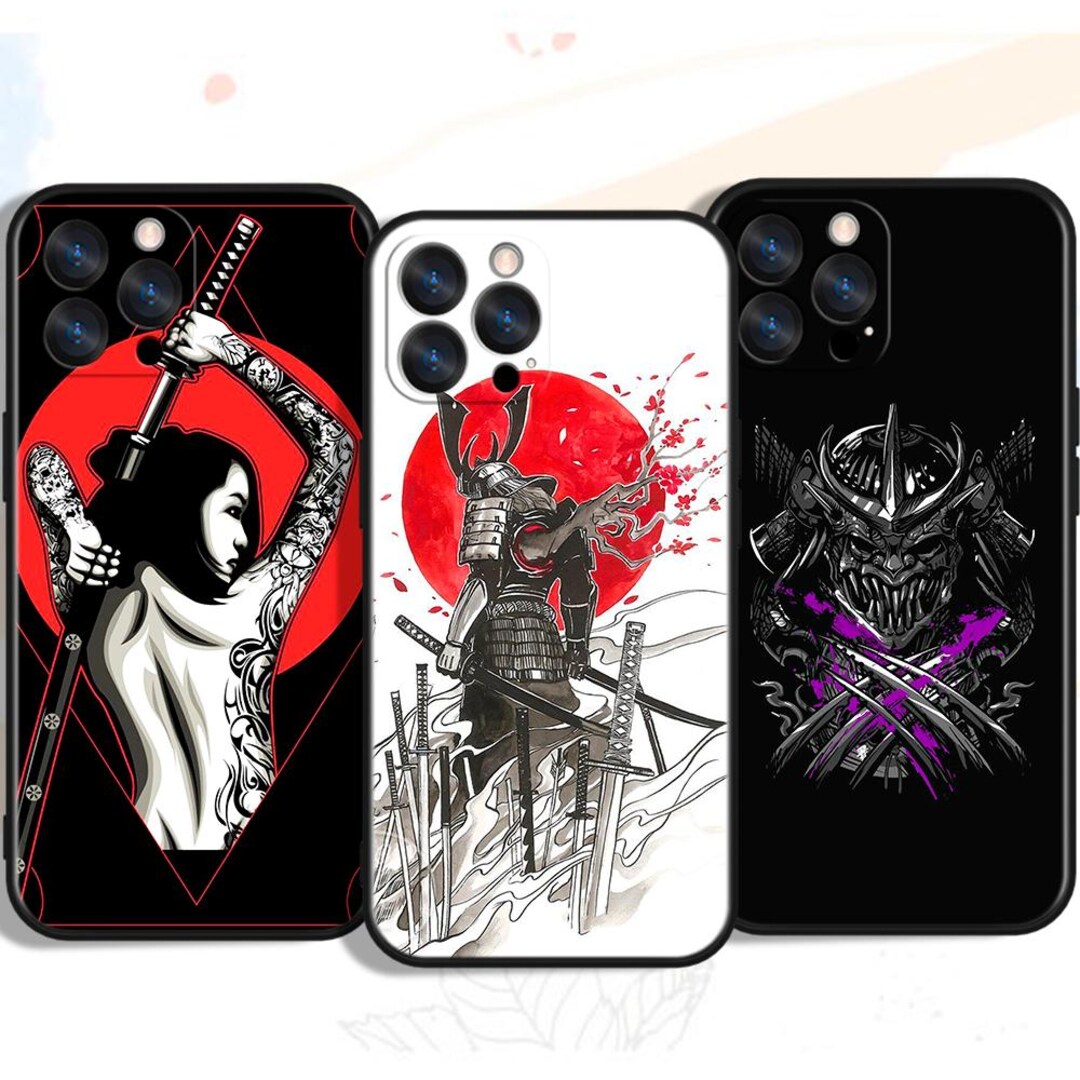 Japanese Samurai Katana Warrior Epic Style Custom Protective Phone ...