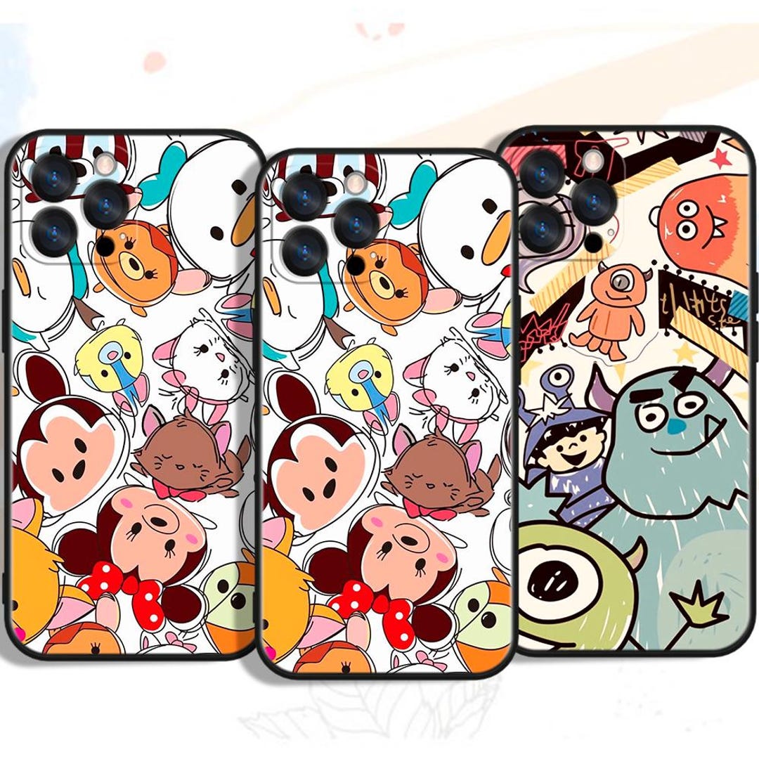 Custom Cartoon Disney Characters Phone Cases for Iphone, Samsung ...
