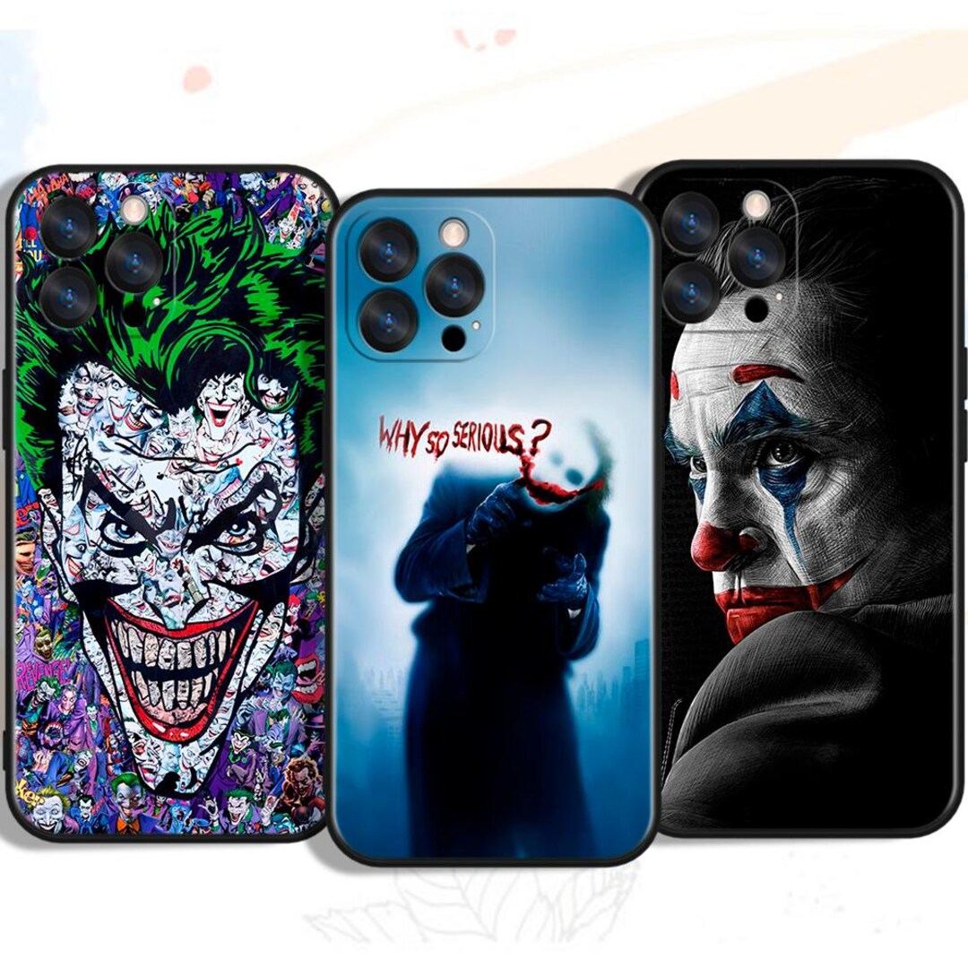 Villain Madness Behind Painted Grin Custom Phone Cases for Iphone ...