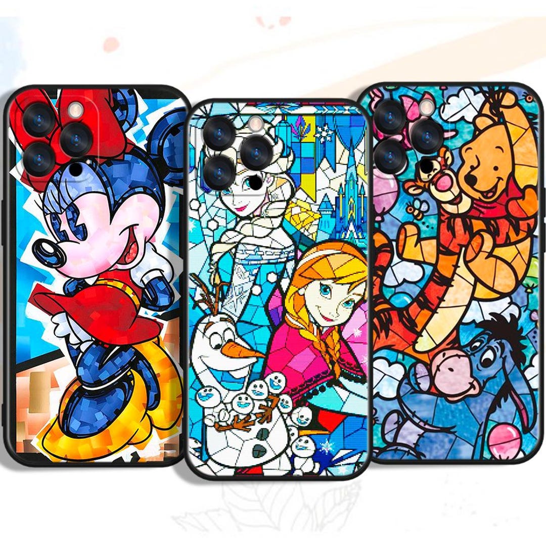 Custom Disney Cartoon Heroes Phone Cases for Iphone, Samsung & Google ...