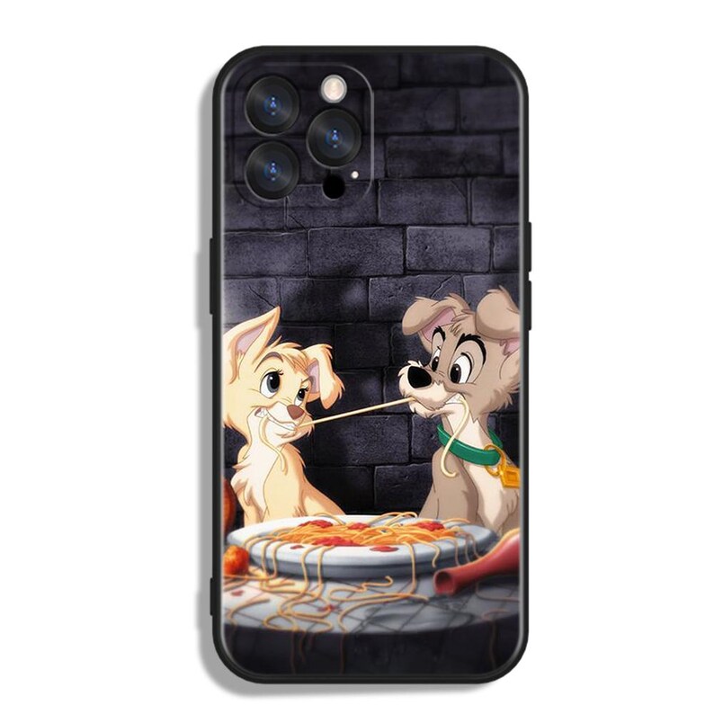 Custom Lady and the Tramp Cartoon Heroes Phone Cases for Iphone ...