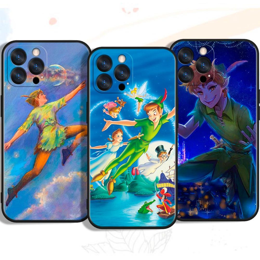 Custom Peter Pan Cartoon Phone Cases for Iphone, Samsung & Google Pixel ...