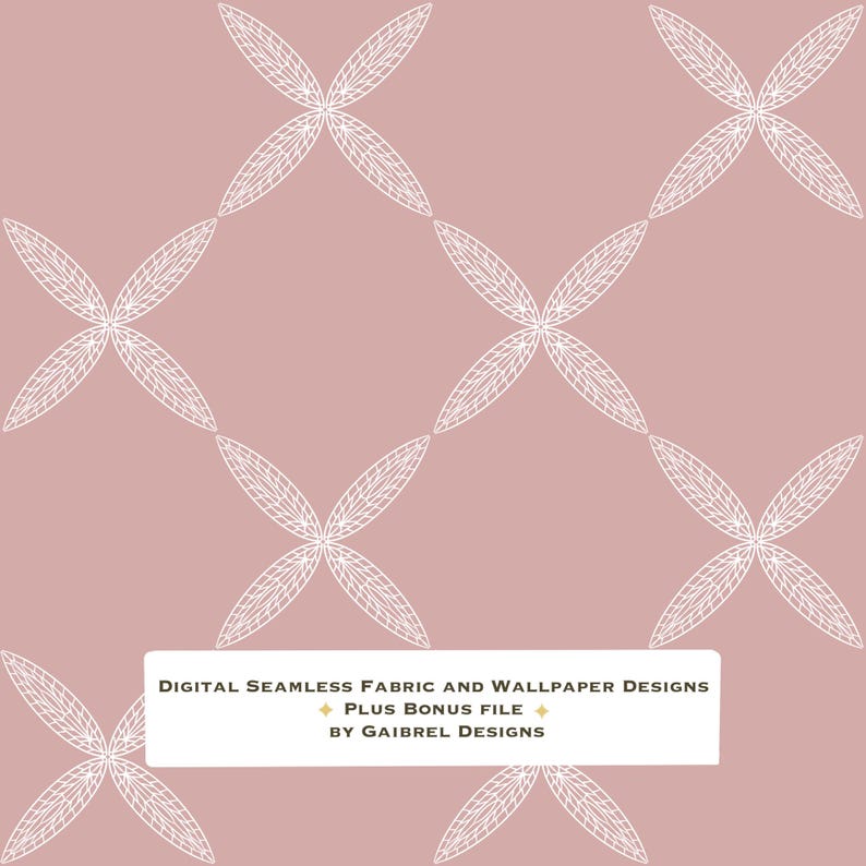 Diamond Trellis Digital Seamless Fabric and Wallpaper Pattern Printable Downloads - Title ...