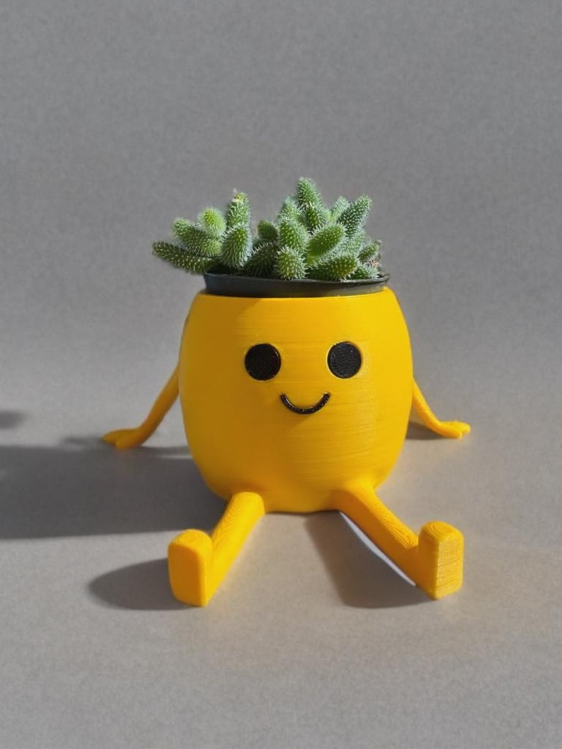 Happy Pot – Smiley Face Planter - Etsy
