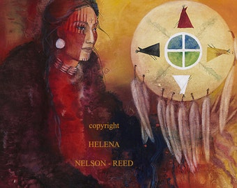 Original art and jewelry by Helena Nelson by HelenaNelsonReed