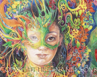 Original art and jewelry by Helena Nelson by HelenaNelsonReed