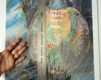 Helena Nelson Reed original art and jewelry by HelenaNelsonReed