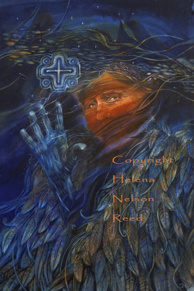 Wise Woman Crone Morning Star Venus Signed Fine Art Giclee - Etsy Sweden