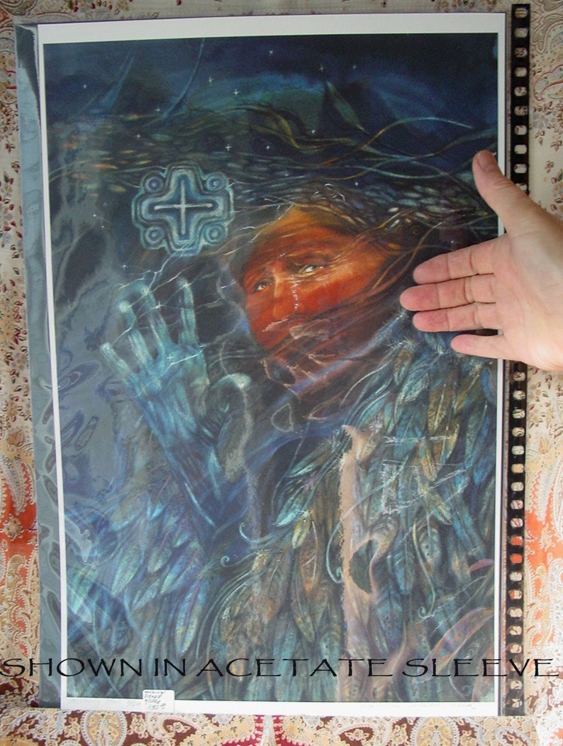 Wise Woman Crone Morning Star Venus Signed Fine Art Giclee - Etsy