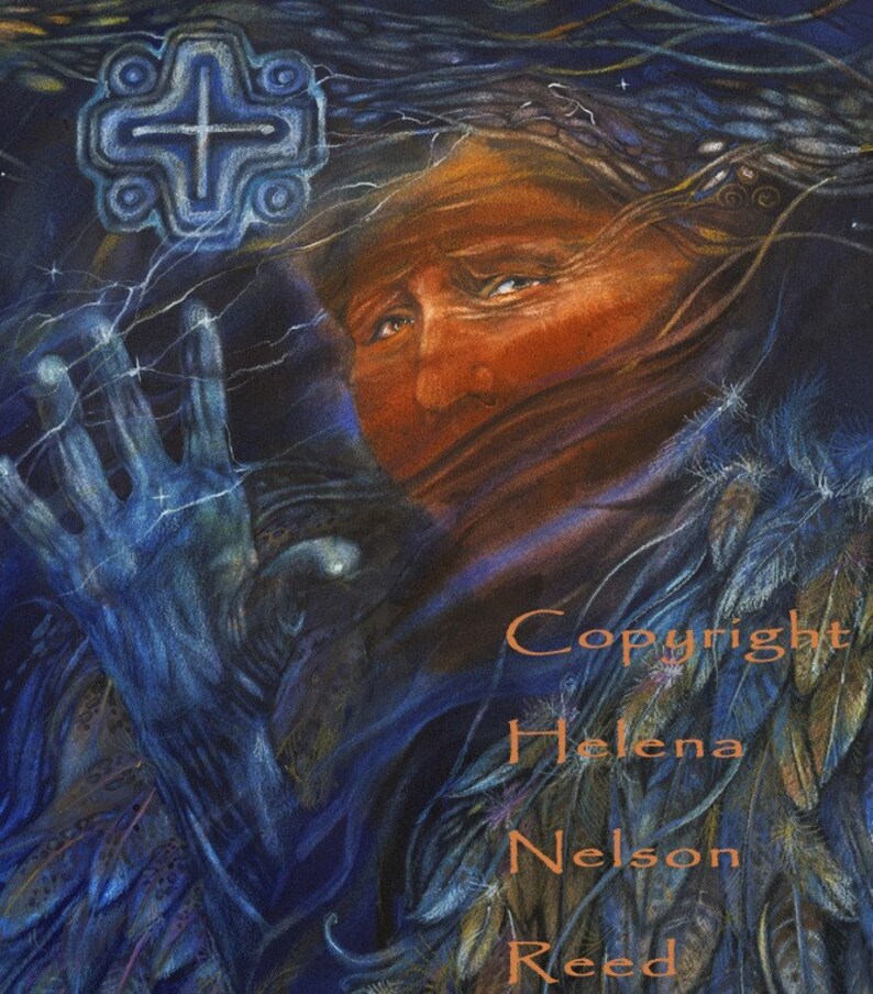 Wise Woman Crone Morning Star Venus Signed Fine Art Giclee - Etsy Sweden