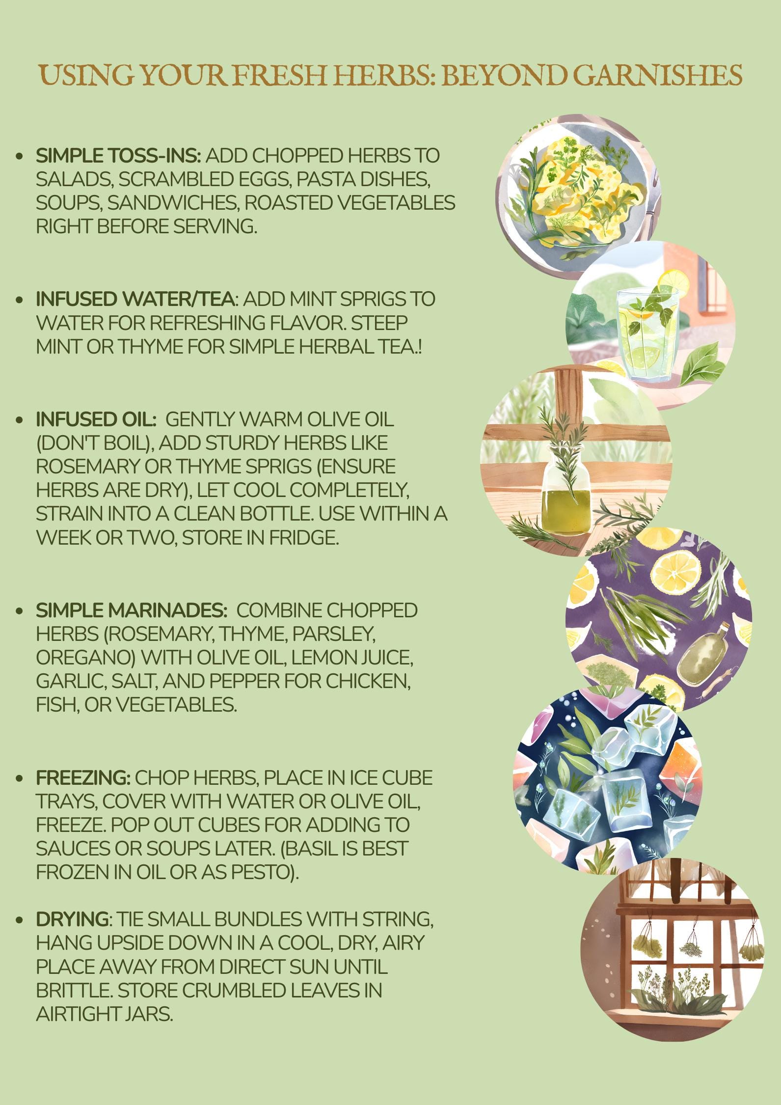 Printable Herb Gardening Guide | Balcony & Container Growing for ...