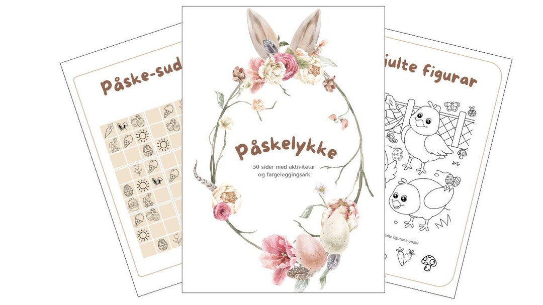 Påskelykke | Digitalt Hefte for Barn Og Familier – Aktiviteter Og ...