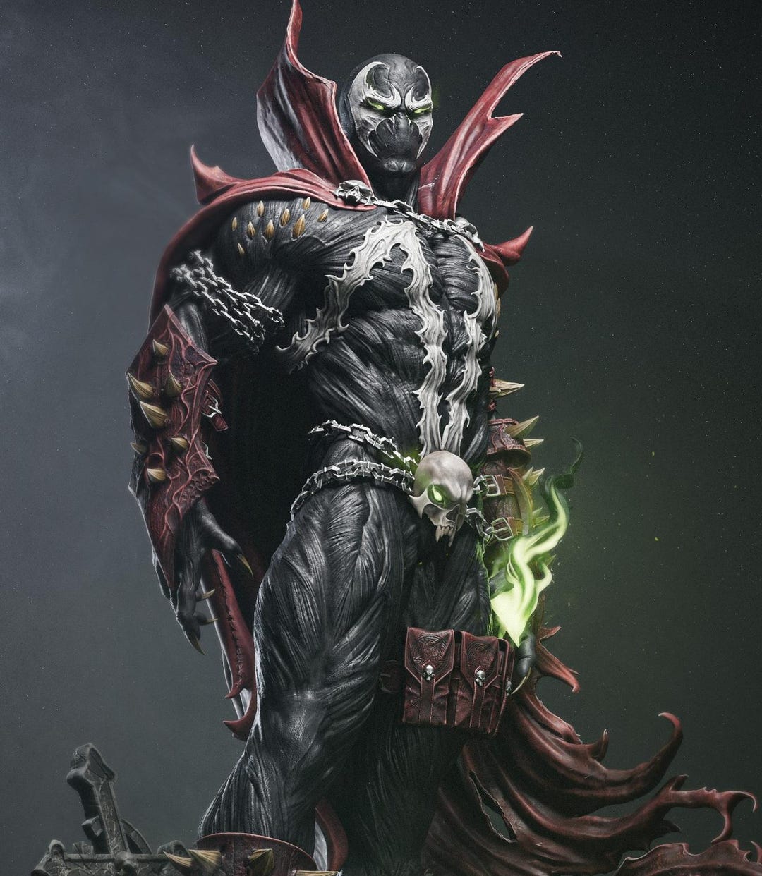 Spawn - Statue - 3D Model - Stl File for 3D Printers - Etsy