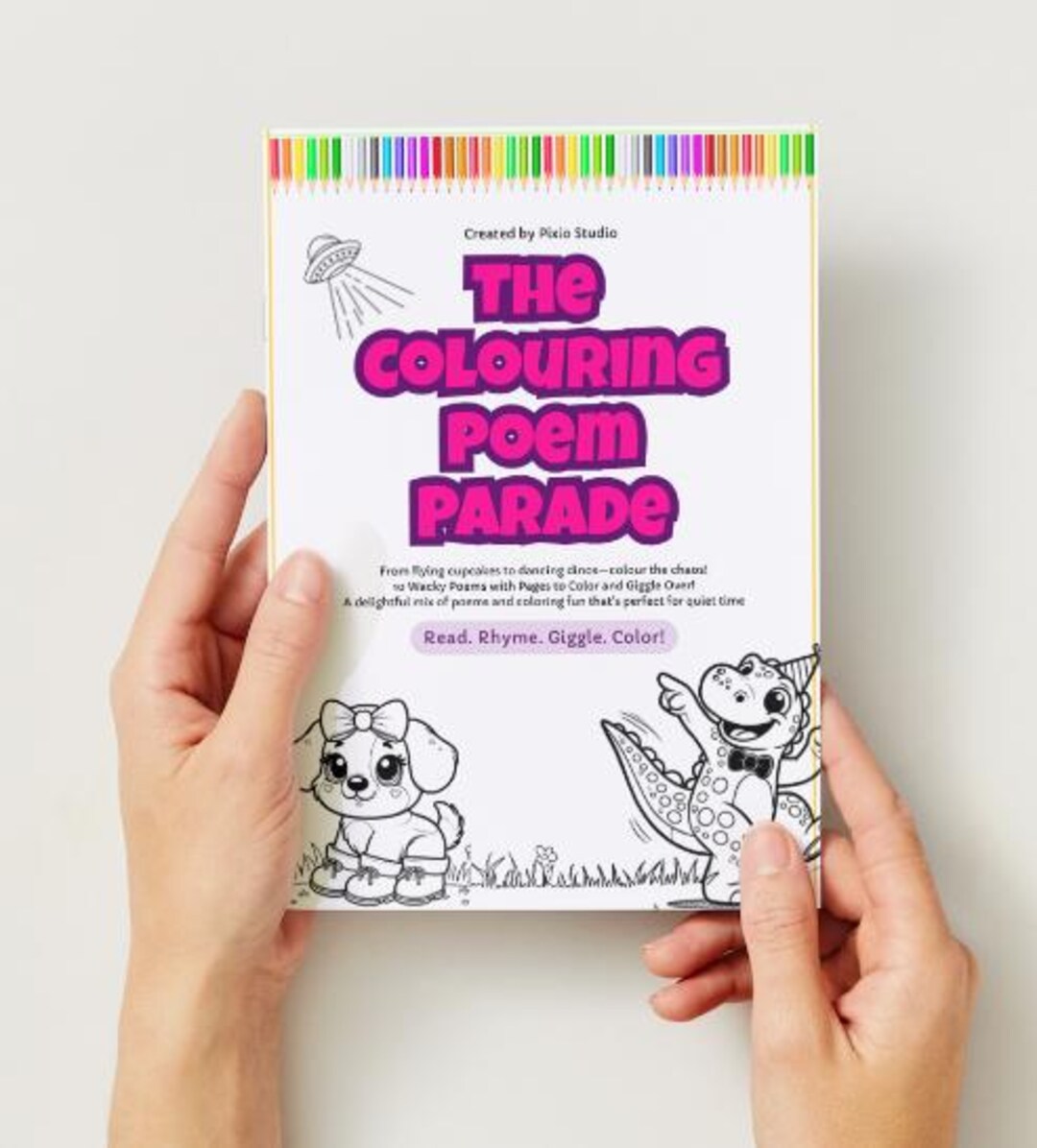 The Colouring Poem Parade – Kids’ Printable Poetry and Colouring Book ...