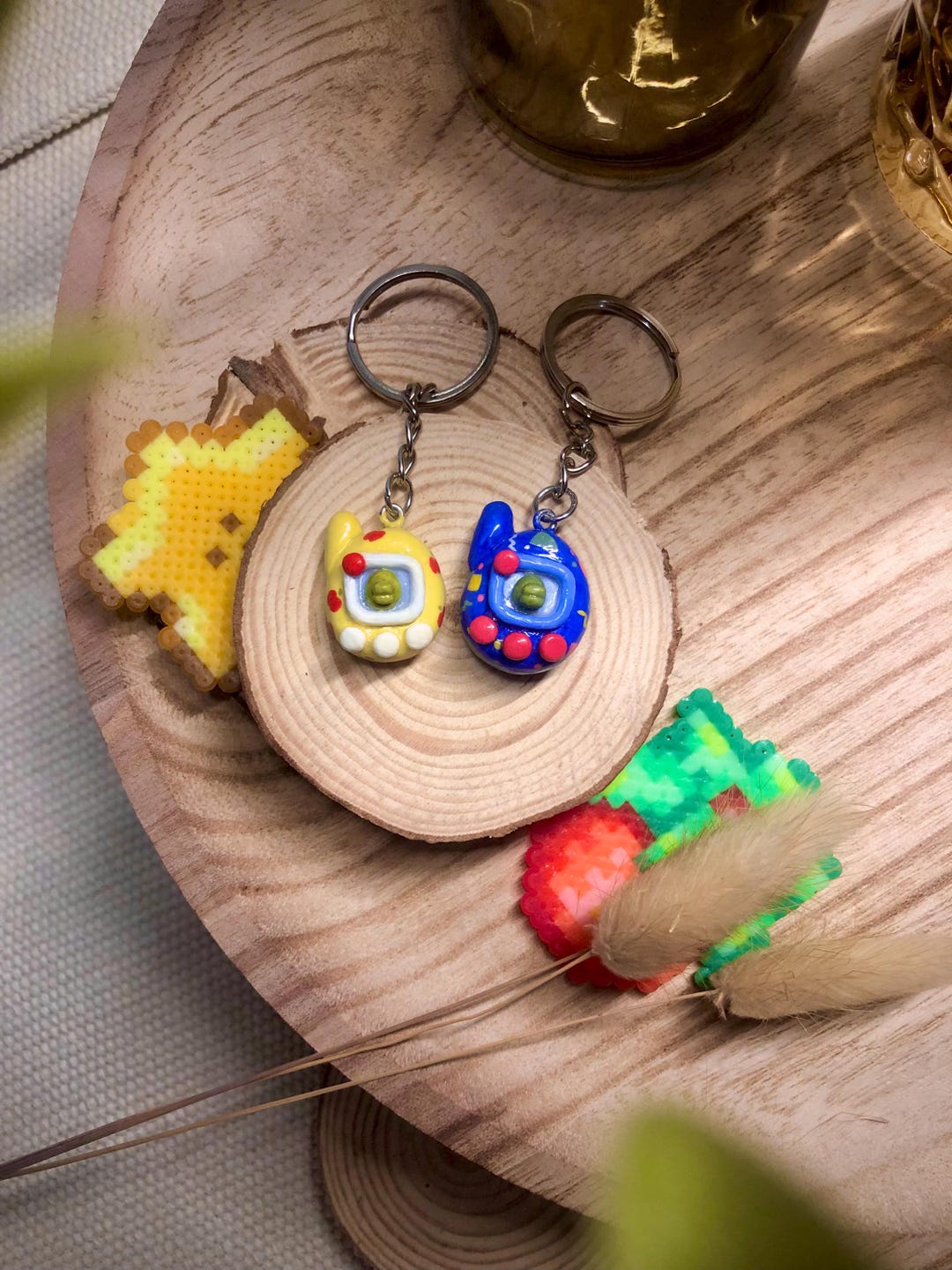 Tamagotchi Keychains, Personalized Keychains, 2000s Nostalgia Gift ...