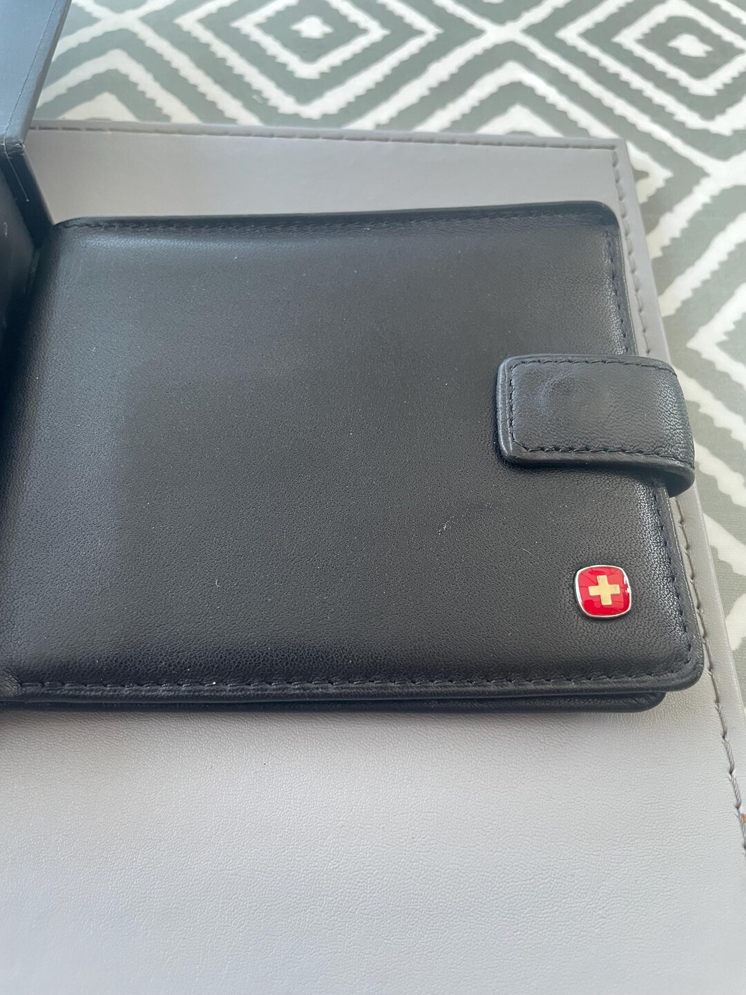 Vintage Wenger Leather Wallet - Etsy