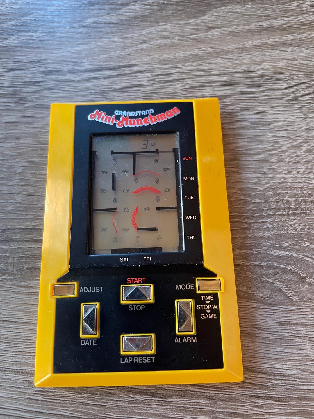 Vintage Grandstand Mini Munchman (pac Man) Hand Held Computer Game - Etsy