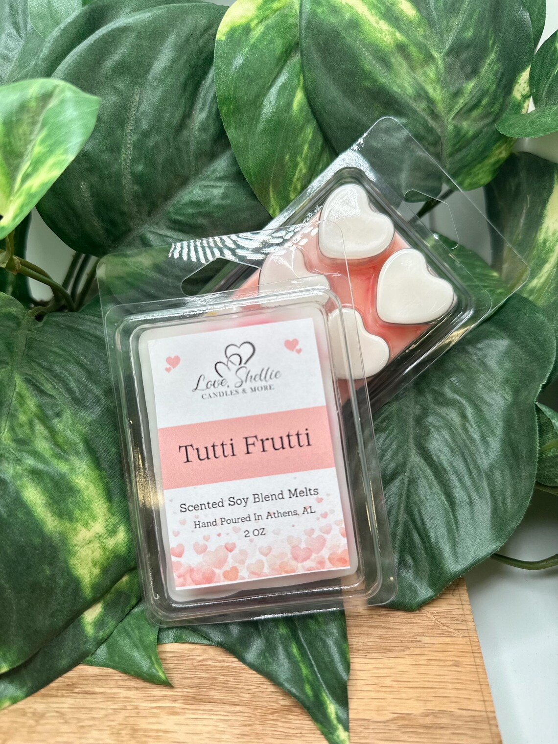 Tutti Frutti Wax Melts in Heart Shape Clamshell. Strong Scented - Etsy