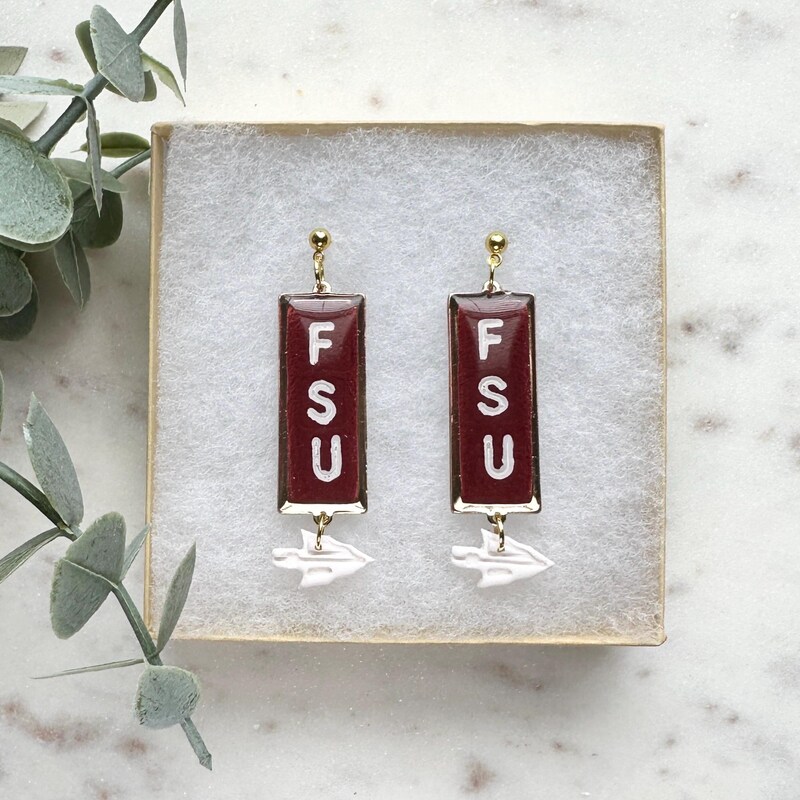 Fsu Earrings - Etsy
