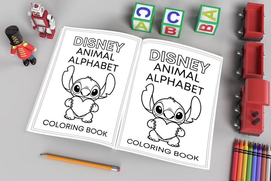 Disney Animal Alphabet Coloring Book | PDF Da Stampare | Libro Da ...