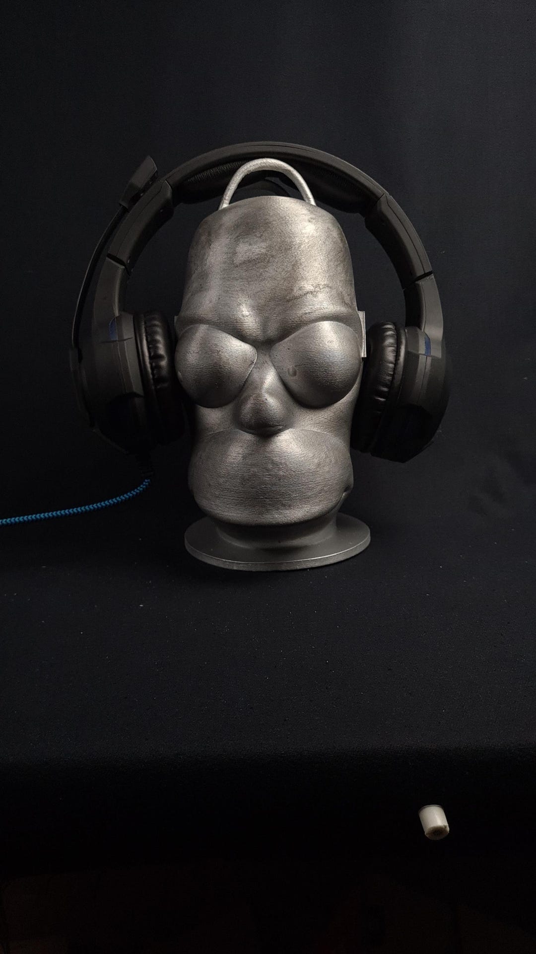 Homer Simpson Headphone Stand, Paintable Bust, Headset Stand, Gaming ...