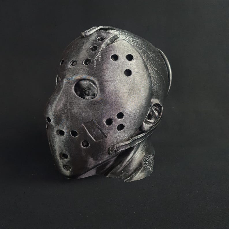 Jason Voorhees Headphone Stand, Friday the 13th Paintable Bust, Headset ...