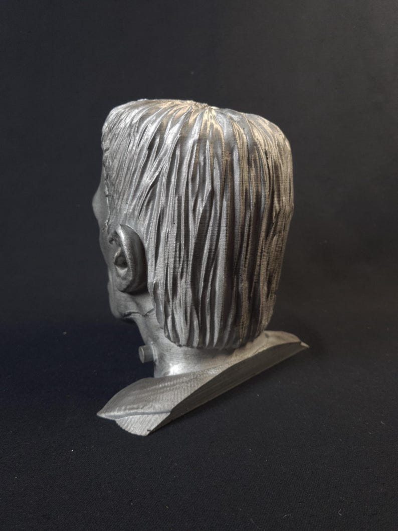 Frankenstein Headphone Stand, Frankenstein Paintable Bust, Headset ...