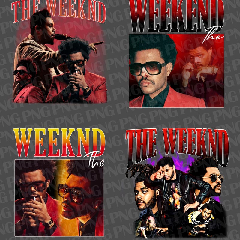 The Weeknd Svg - Etsy