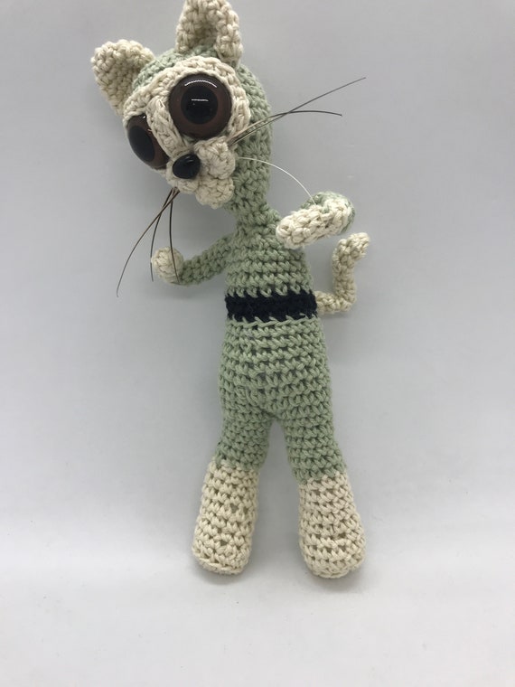Stuffed Animals & Plushies Crochet Alien Cats Toys Toys & Games etna.com.pe