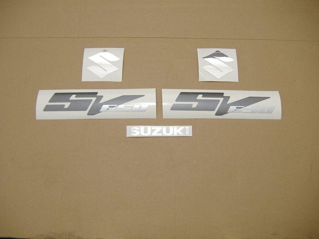 Suzuki SV650 2008 2009 Complete Replica Decals Stickers Set Kit ...